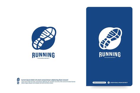 Running Club Logo Design Template