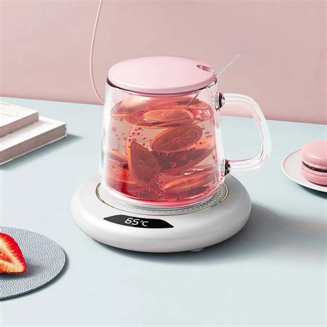 Calentador De Tazas Usb Port Til Almohadilla T Rmica Termost Tica De Caf Con Leche