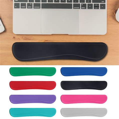 Lifetechs Memory Eva Foam Keyboard Wrist Rest Holder Ergonomic Mouse Wrist Silicone Hand Rest