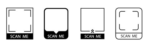 Premium Vector Scan Qr Code Icon Qr Code Set Scan Me Template Of