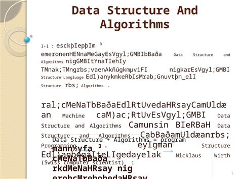 Pptx Chapter 1 Data Structure And Algorithms Dokumentips