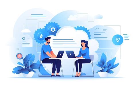 Premium Ai Image Teamwork Web Concept In Flat Design