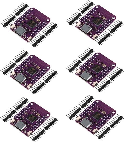 Aediko 6 Stück Esp32 S2 Mini V100 Wifi Iot Board Type C Usb Basiert Esp32 S2 Esp32 S2fn4r2 4mb