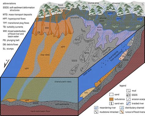 Three Dimensional Sedimentary Model Showing Generations Of Slurry Download Scientific Diagram