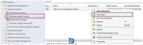Deploy Ssms Updates Using Sccm Patch Ssms Installation