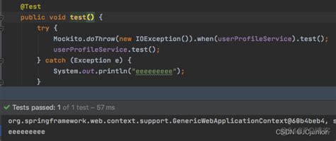 Java单元测试如何mockito静态方法 Mock静态方法抛出异常mob6454cc74e2cb的技术博客51cto博客