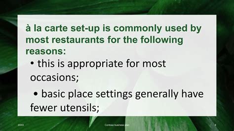 TABLE SET UP AND DIFFERENT TABLE GUIDELINES Pptx