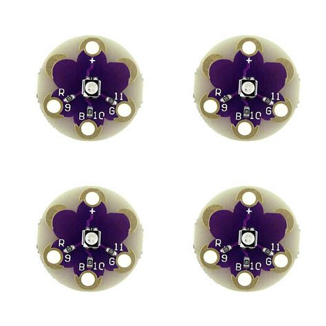 Lilypad Rgb Led Module Pack Of 4 Vicedeal