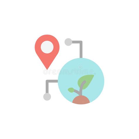 Database Placeholder Plant Icon Simple Color With Outline Vector Elements Of Automated