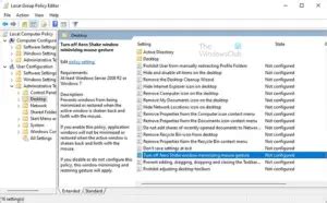 How To Enable Or Disable Title Bar Shake In Windows