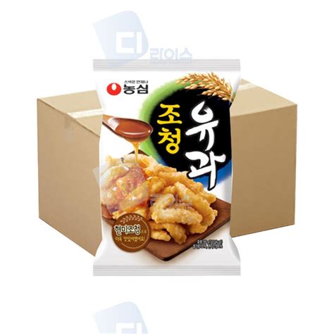 농심 조청유과 20봉 전통과자 봉지스낵 달콤바삭 간식 홈플러스 택배배송