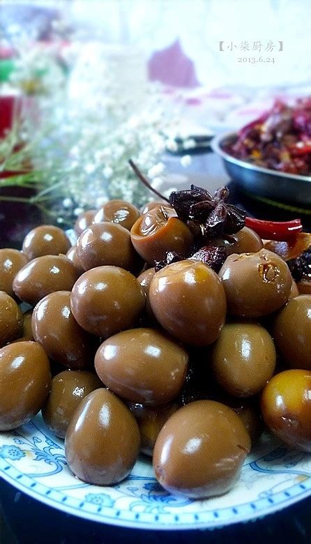【鹌鹑卤蛋的做法步骤图，鹌鹑卤蛋怎么做好吃】柒柒花小妞下厨房