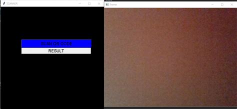 Python Opencv Qr Scan In Tkinter Window Stack Overflow