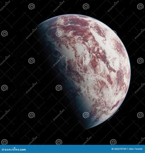 Exoplanet Rendering 3d Illustration Poster Stock Illustration Illustration Of Poster Star