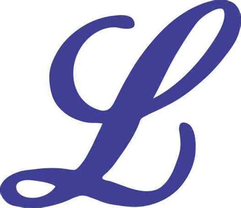 Cursive L Logo Logodix