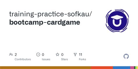 Github Training Practice Sofkaubootcamp Cardgame