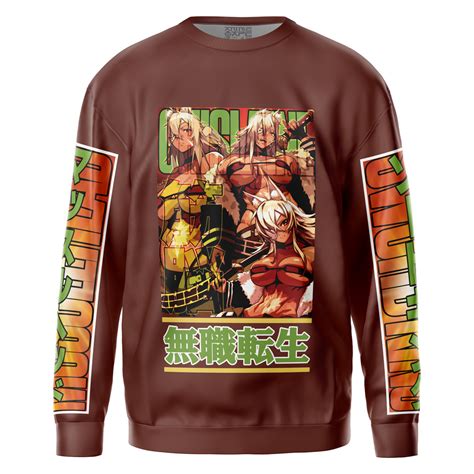 Ghislaine Dedoldia Mushoku Tensei Streetwear Sweatshirt Anime Ape