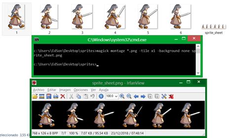Como Crear Un Sprite Sheet