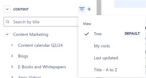 10 Tips To Better Structure Your Confluence Page Tree Vectors