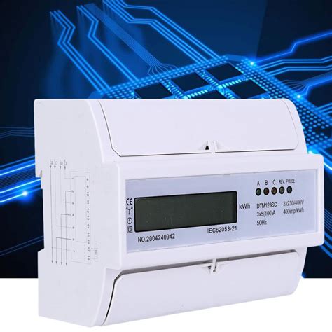 Medidor De Vatios 230 400v 5 100a Medidor De Ener Grandado