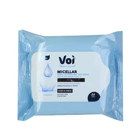 Voi Make Up Remover Wet Wipes Micellar 25 Pcs Online At Best Price