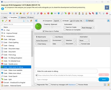 VS AI Companion Visual Studio Marketplace