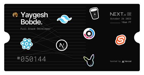 Attending Nextjs Conf 2023 For Web Development Yagyesh Bobde Posted