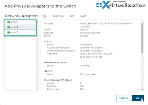 VCP DCV Objective Configure Virtual Networking ESX Virtualization