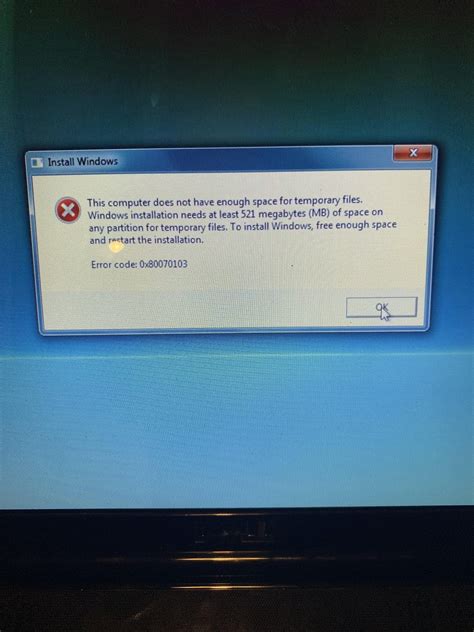 Why Is Windows Vista Installation Failing Rwindowsvista