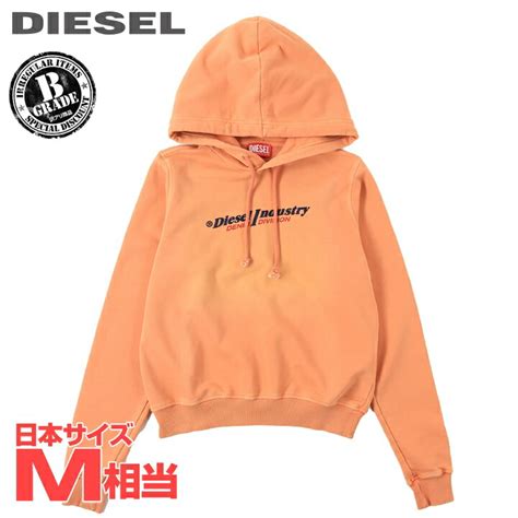 【楽天市場】★diesel ディーゼル レディース★b品 訳アリ コットン プルオーバー スウェットパーカー【f Reggy Hood Ind】【サイズs】【1サイズ程大きめのサイズ感