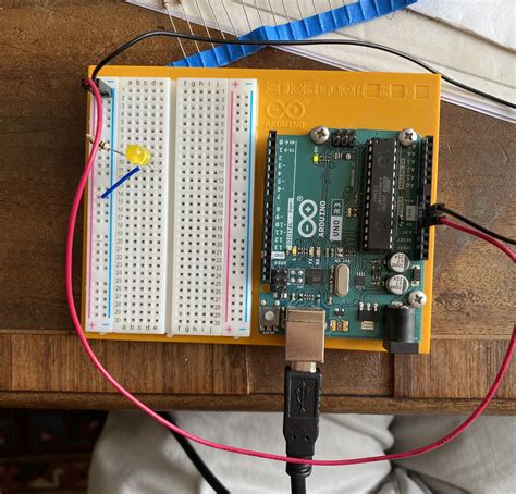 Just Started The Arduino Project Book First Project Isnt Working What Am I Doing Wrong R