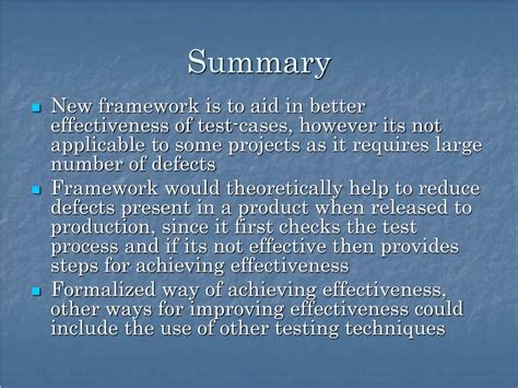 Ppt Validating And Improving Test Case Effectiveness Yuri Chernak