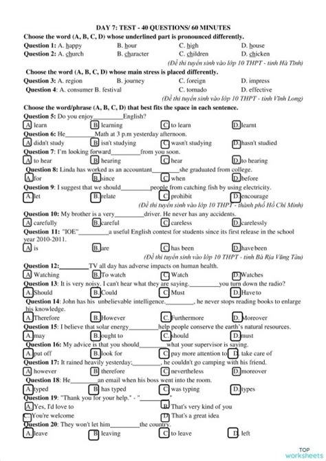 Week 4 Day 7 Interactive Worksheet Topworksheets