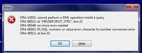 Plsql Can Not Perform Dml Operation Inside A Query While Trying To