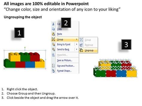 Powerpoint Themes Marketing Lego Blocks Ppt Backgrounds