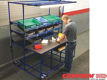 Creforms Mobile Workstation For Assembly Process Indmacdig