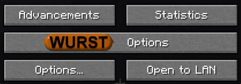 Clashes With Wurst Client · Issue 256 · Terraformersmcmodmenu · Github