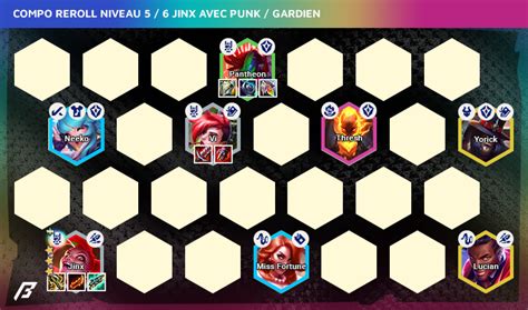 TFT Compo Jinx Reroll Avec Punk Au Set Breakflip