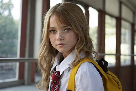Premium Photo School Girl