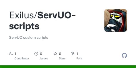 github exilus servuo scripts servuo custom scripts