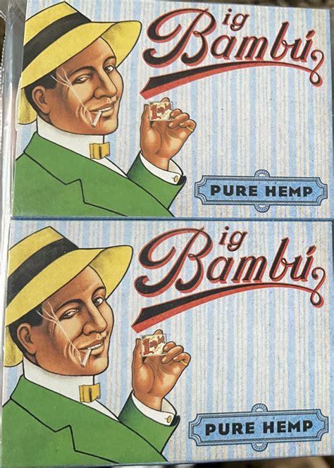 Bambu Big Bambu Pure Hemp Rolling Paper 10 Booklets
