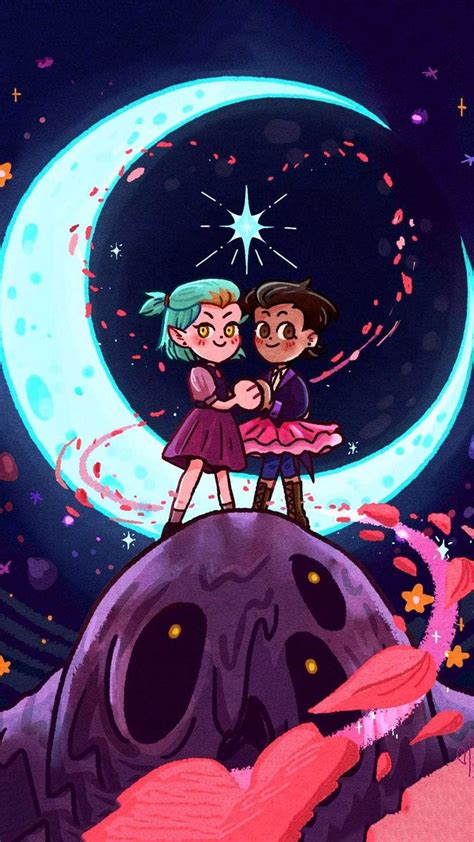 The Owl House Wallpaper The Owl House Wallpaper With The Keywords Cartoon Disney Luz And Amity