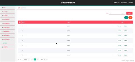 java毕设项目小微企业人事管理系统（java vue mybatis maven mysql） java小微组织管理系统 csdn博客