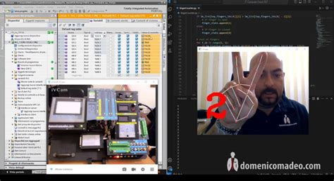 demo ai machine learning per computer vision con python per azionare
