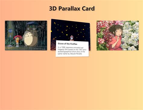 Css卡片悬停动画效果,3d悬停视差效果 17素材网 Css卡片悬停动画效果,3d悬停视差效果 17素材网