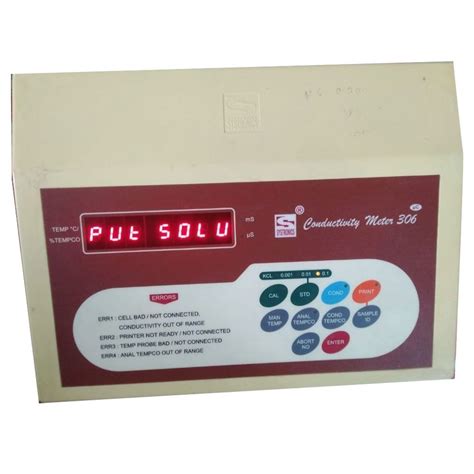 Systronics Conductivity Meter 308 Calibration At Jennifer Dermody Blog