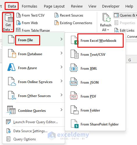 How To Merge Excel Files Based On Column 3 Ways
