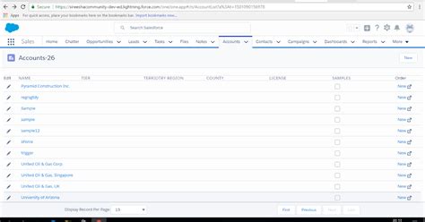 pagination of list of accounts in lightning component