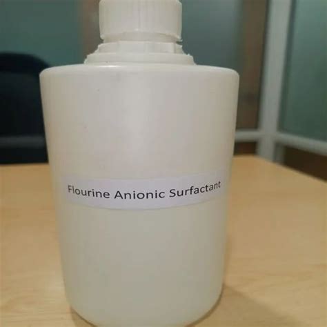 Flourine Anionic Surfactant Flourinated Surfactant For Industrial Packaging Size 5kg At Best