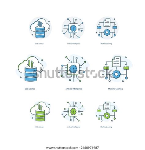 Artificial Intelligence Ai Machine Learning Ml Stock Vector Royalty Free 2460976987 Shutterstock